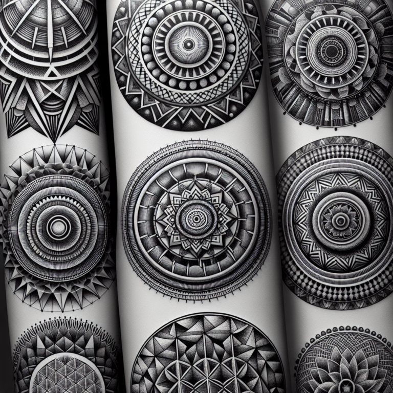 10 Stunning Geometric Pattern Tattoo Ideas