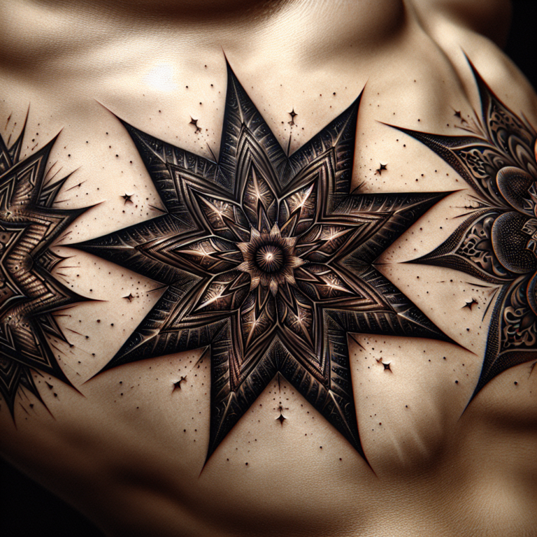 5 Stunning Star Shape Tattoo Designs