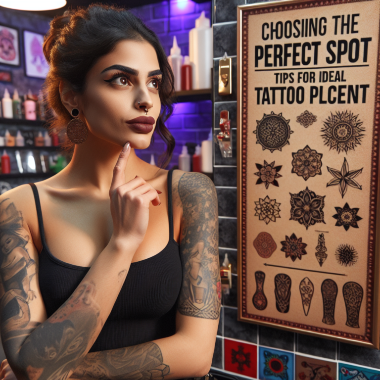 Choosing The Perfect Spot Tips For Ideal Tattoo Placement
