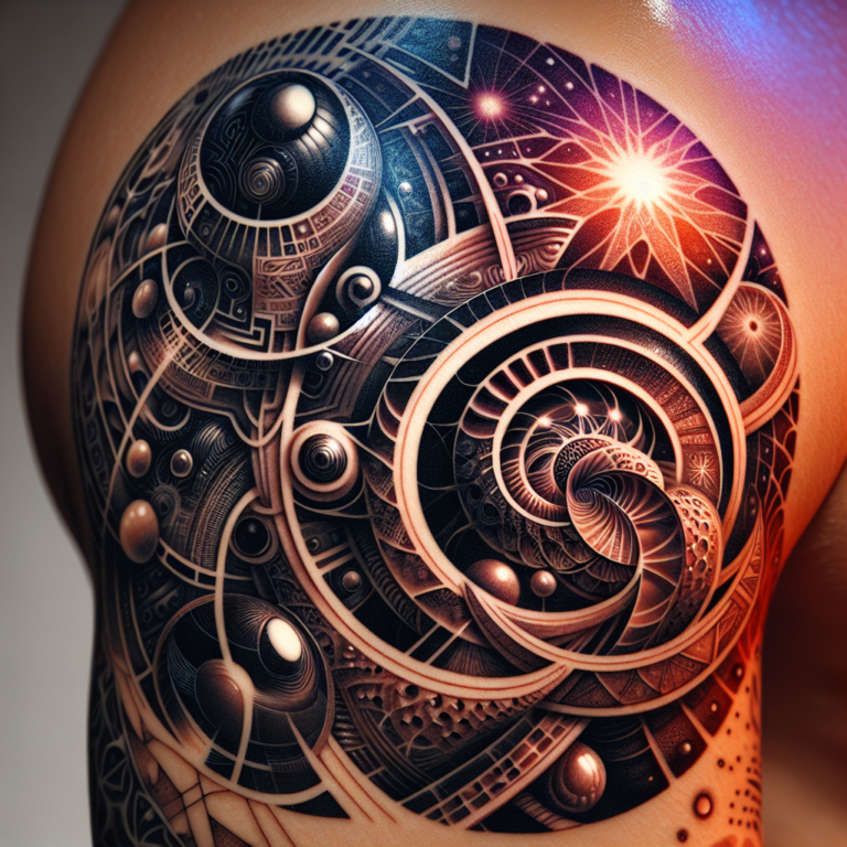 Ink Masterpieces: Abstract Shape Tattoos