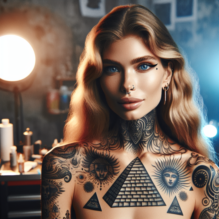 Unveiling the Mysterious Allure of Pyramid Tattoos Unveiling the Mysterious Allure of Pyramid Tattoos