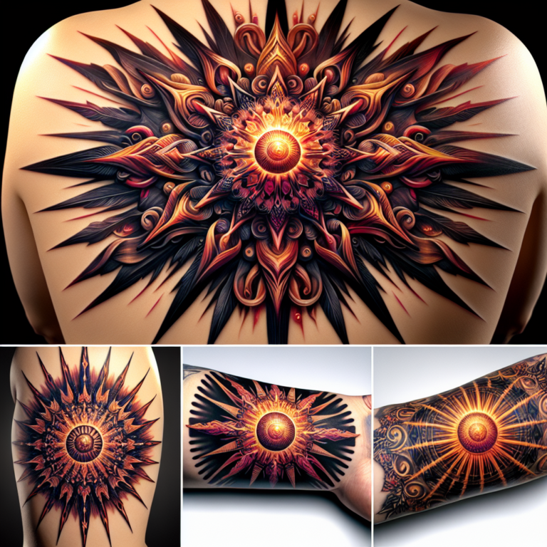 10 Stunning Sunburst Tattoo Designs to Inspire Your Next Ink