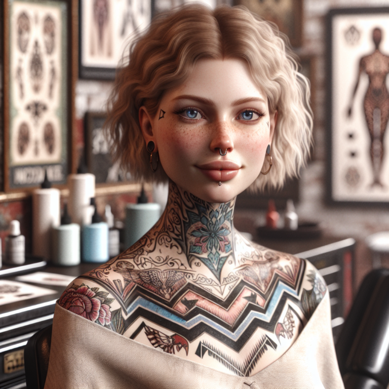 Taking Turns with Chevron Tattoos: Styles and Meanings