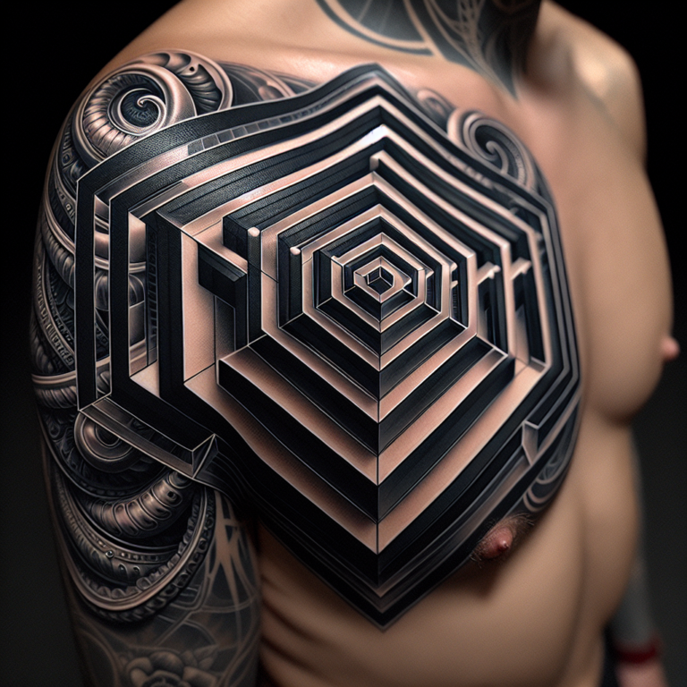 Square Tattoos: A Trendy and Modern Choice for Body Art