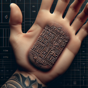 Unlock the Ancient Art of Cuneiform Shape Tattoos