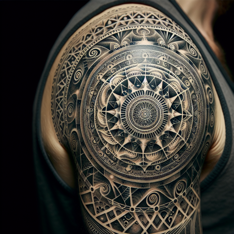 Unveiling the Mystique: Crop Circle-Inspired Tattoos