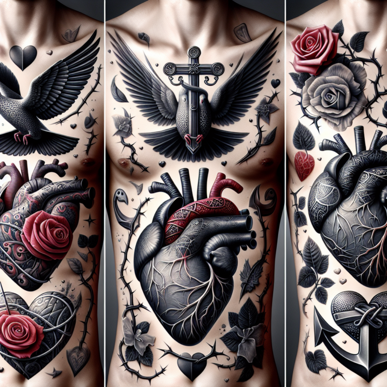 Meaningful Heart Shape Tattoos and Their Symbolism