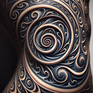 The Art of Swirl Tattoos: Symbolism and Meaning