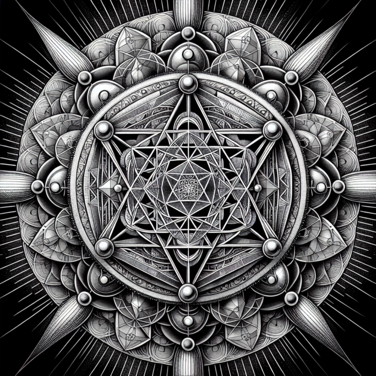 Embrace Sacred Geometry with Merkaba Shape Tattoos