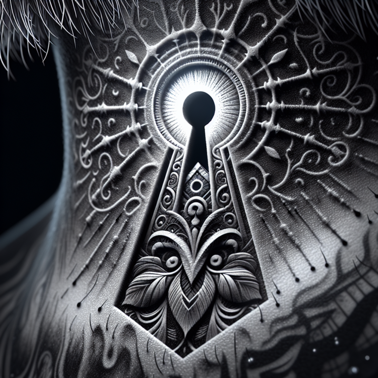 The Intriguing Symbolism of Keyhole Tattoos