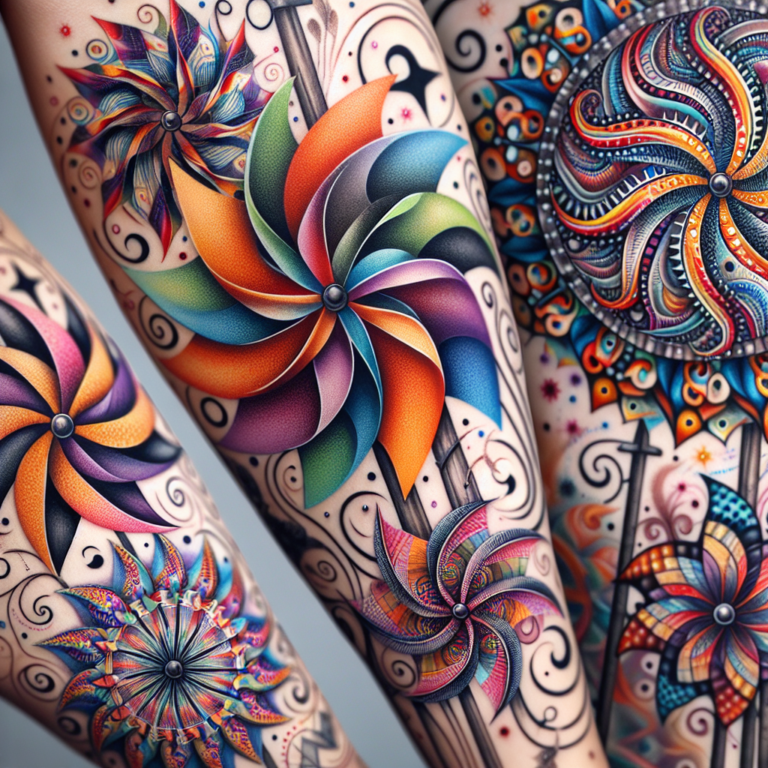 10 Stunning Pinwheel Tattoo Designs to Inspire Your Next Ink