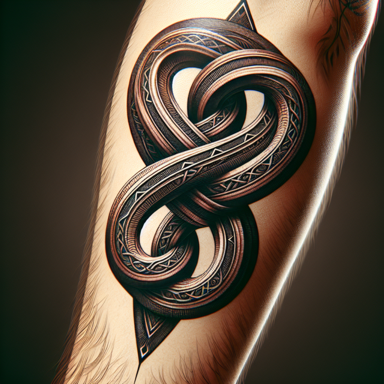 Eternal Engagement: The Symbolism of Infinite Knot Tattoos