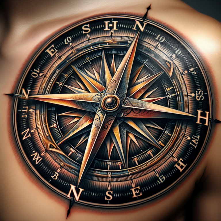 Finding Your True North with Compass Tattoos