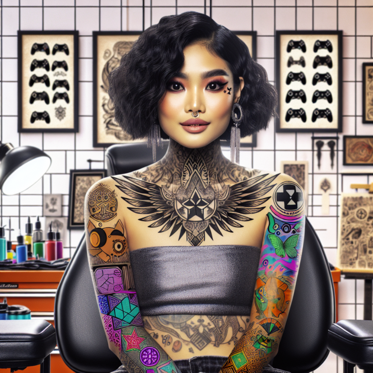 Level Up Your Style: The Coolest Gamer Tattoos