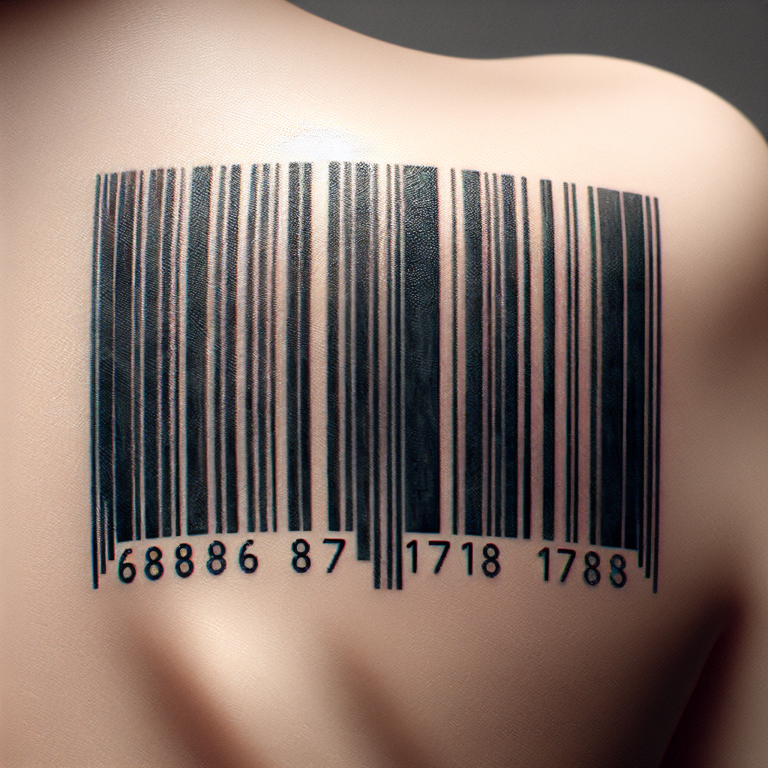 The Meaning Behind Barcode-Style Tattoos