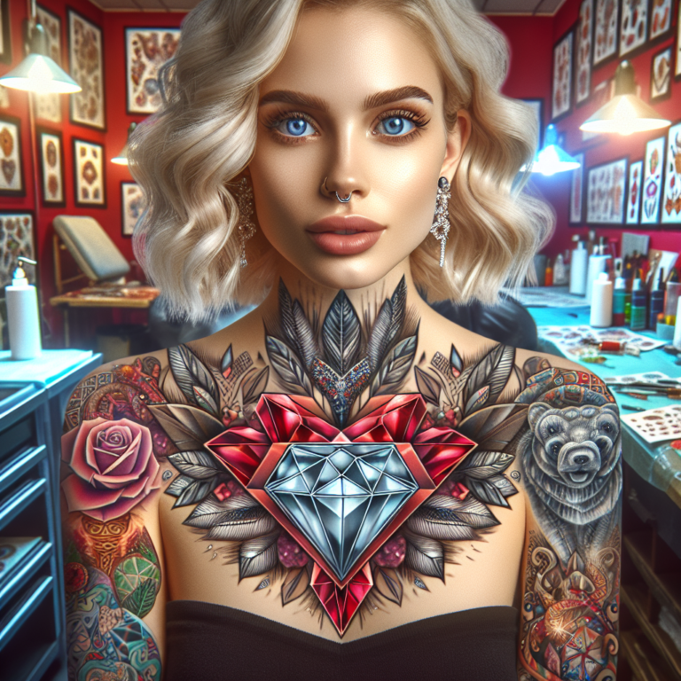 10 Stunning Diamond Shape Tattoo Ideas to Dazzle Your Skin