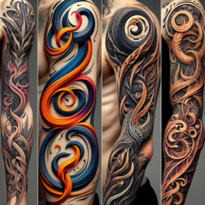 5 Stunning Examples of Cursive Shapes in Tattoo Design