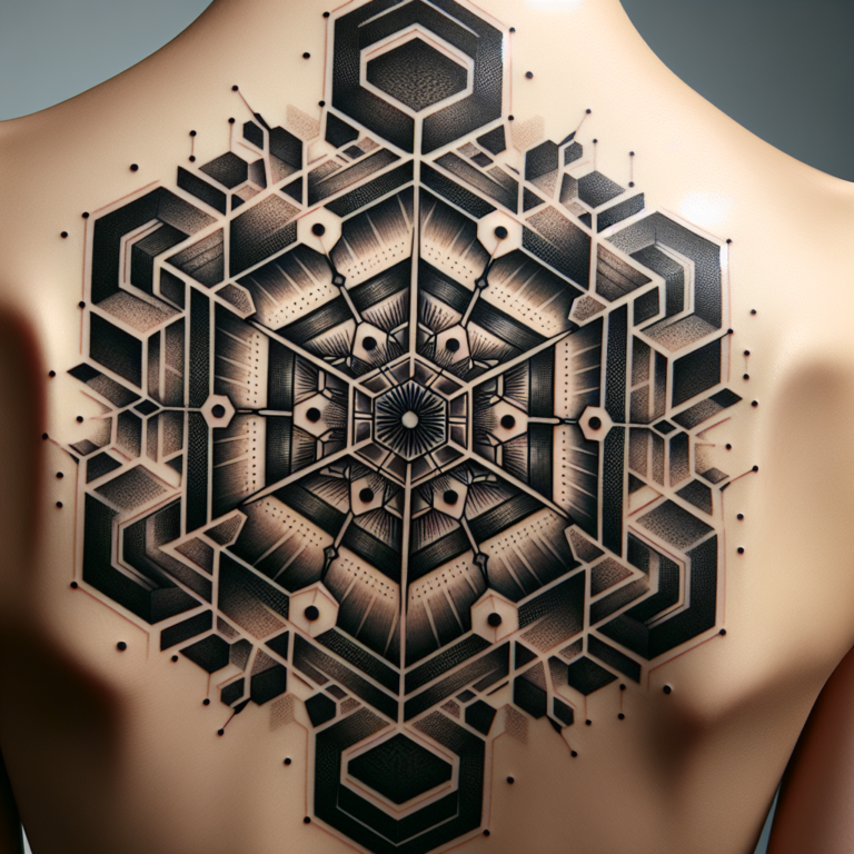 Breaking Down the Geometry of Hexagon Tattoos