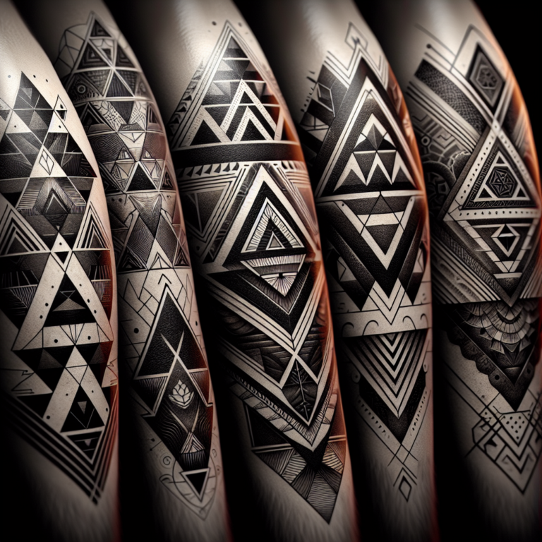 Triangle Tattoos: The Perfect Balance of Shape and Style