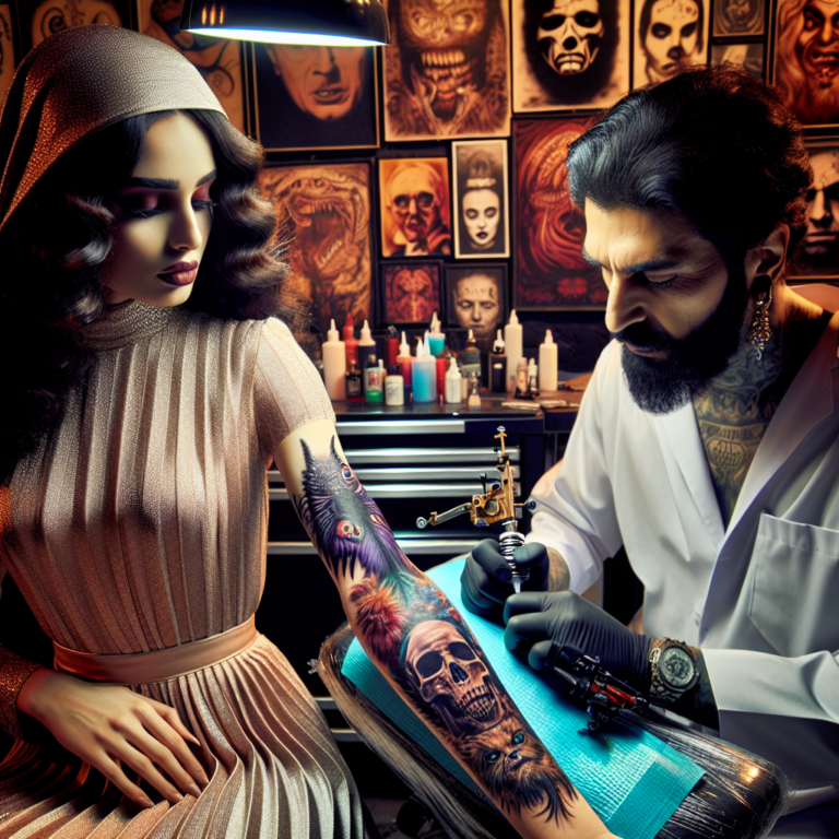 From Freddy to Jason: Unleashing the Horror with Movie-Inspired Tattoos