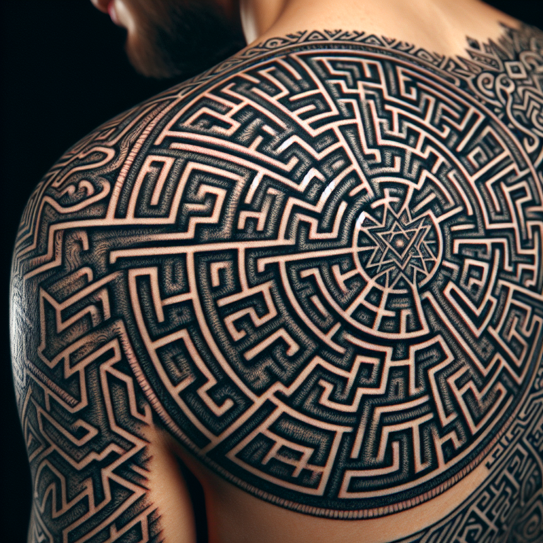 Intricate Labyrinths: Maze Tattoos To Inspire Your Ink