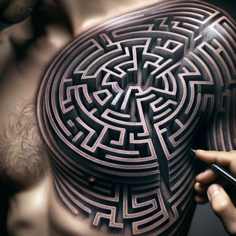 Mysterious and Intriguing: The Appeal of Labyrinth Tattoos