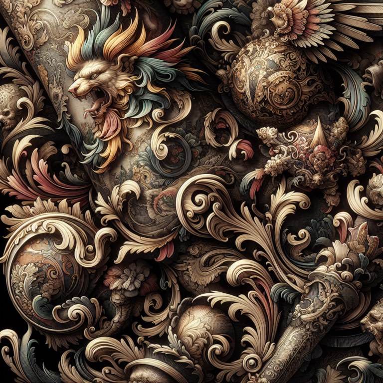 The Beauty of Baroque Pattern Tattoos: History and Meaning
