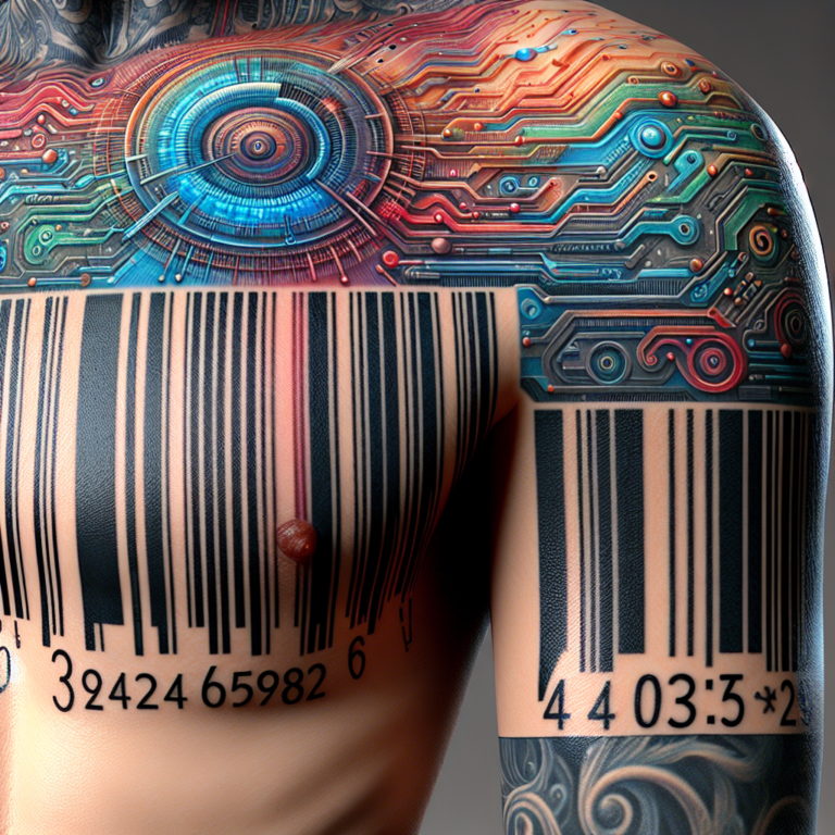 Unique Barcode Tattoos: Stand Out from the Crowd