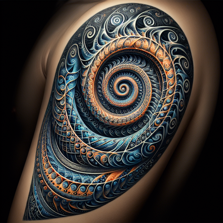 Exploring Logarithmic Spiral Tattoo Designs