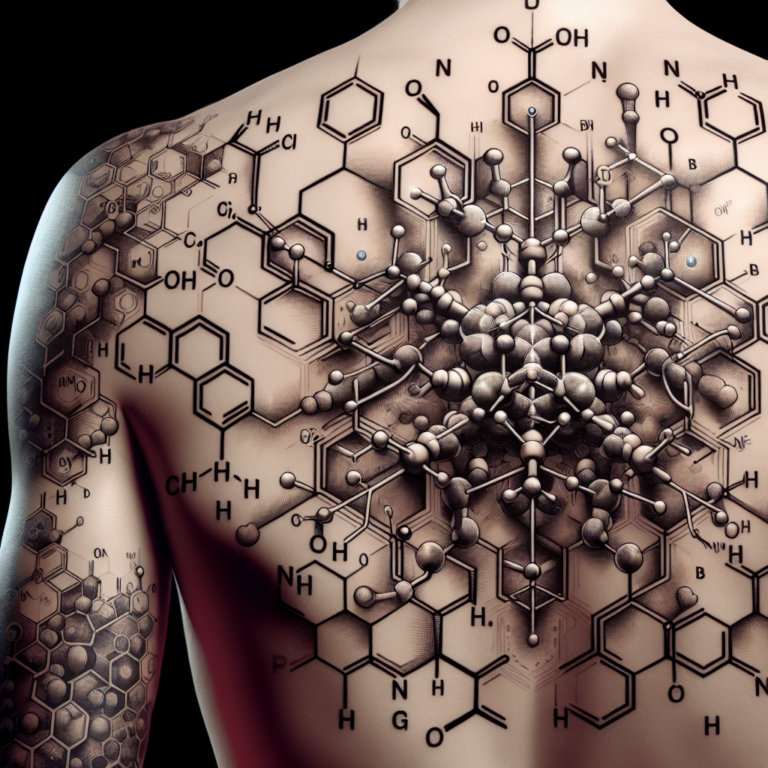 The Art of Science: Molecule Structure Tattoos