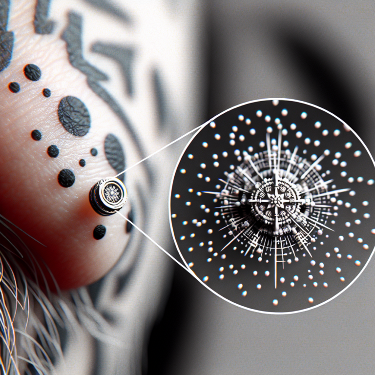 Tiny Tattoos, Big Impact: The Allure of Pinpoint Designs