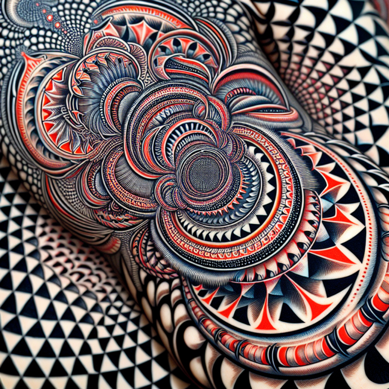 Creative Optical Illusion Shape Tattoos to Inspire Your Next Ink