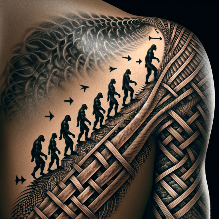 From Traditional to Modern: Weave Pattern Tattoos