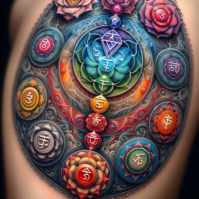 Express Your Spiritual Side with Chakra Symbol Shape Tattoos