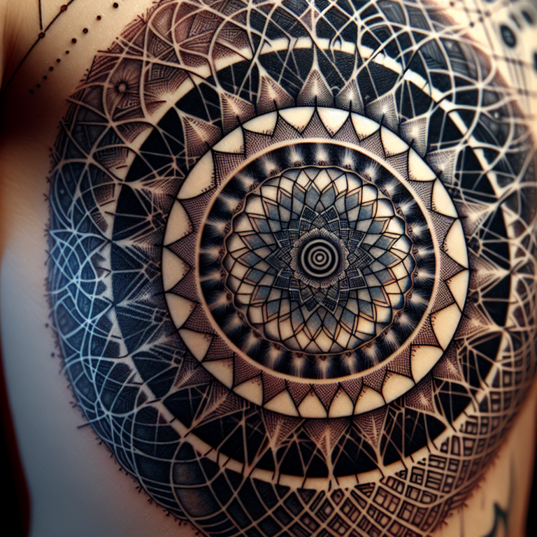 Harmony in Design: Cymatic Pattern Tattoos