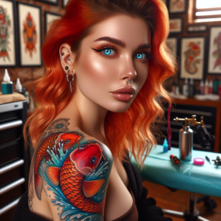 Koi Fish Tattoos: Adding a Splash of Color to Your Ink Collection