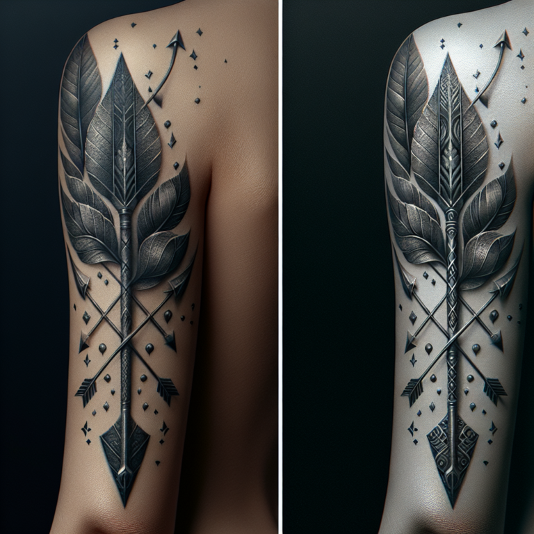 Arrow Shape Tattoos: A Timeless and Classic Choice for Body Art