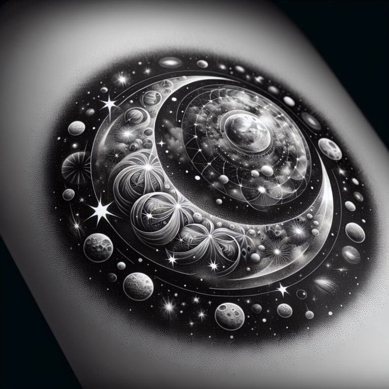 Celestial Style: Incorporating Ellipse Tattoos into Your Ink