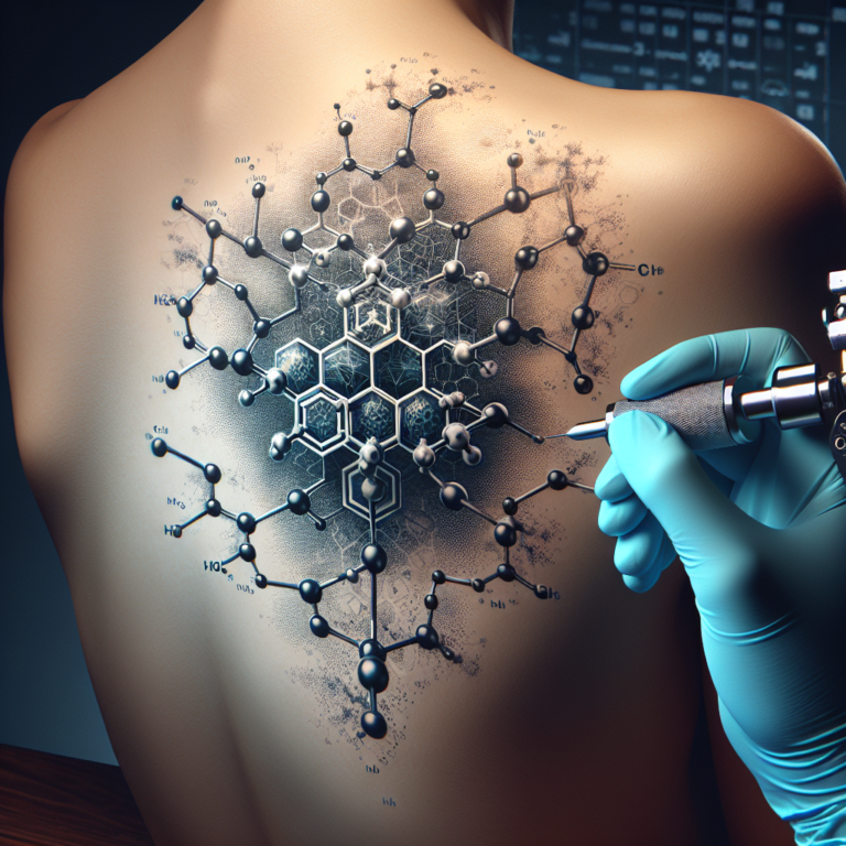 Chemistry meets Creativity: Molecule Structure Tattoos