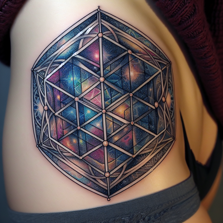 Metatron’s Cube Tattoos: A Window into the Universe