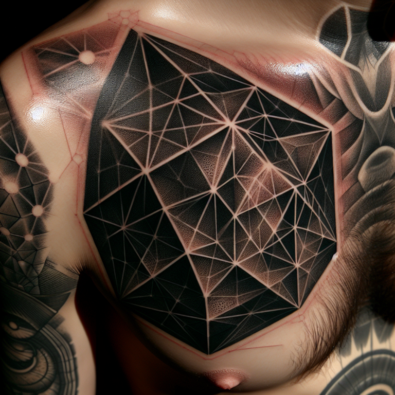 The Geometry of Ink: Platonic Solid Tattoos