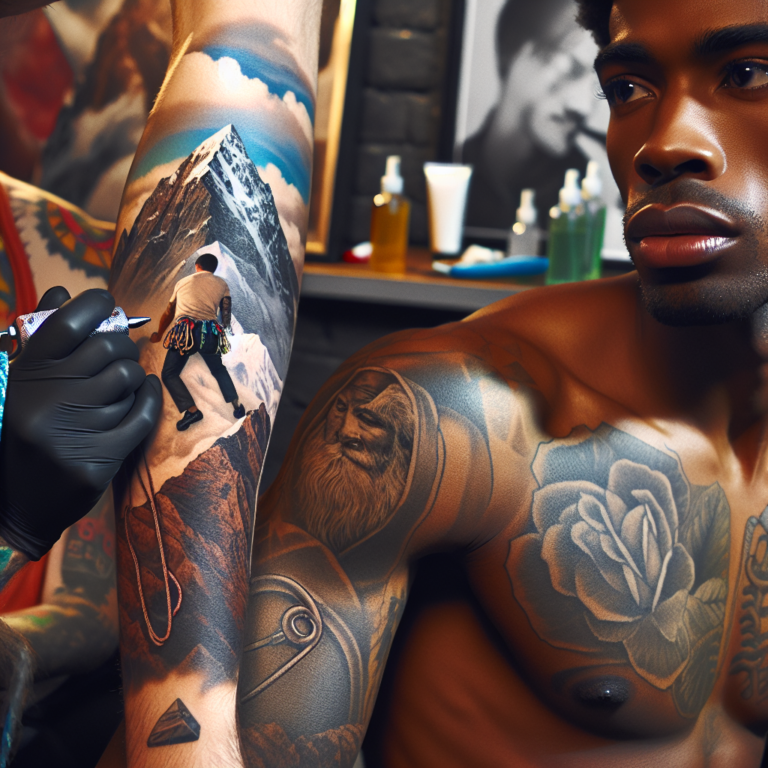 **Scaling New Heights: The Symbolism Behind Climber Tattoos**