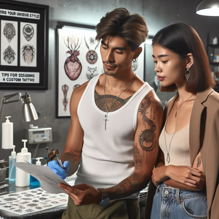 Unlocking Your Unique Style: Tips for Designing a Custom Tattoo
